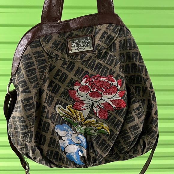Ed Hardy | Bags | Vintage Ed Hardy Handbag | Poshmark